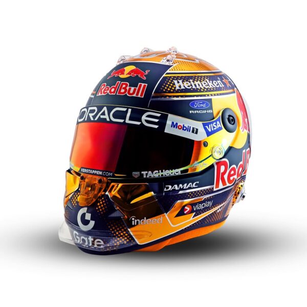 Max Verstappen 2026 Orange Lion Helmet — Austrian GP Replica | 123Helmets