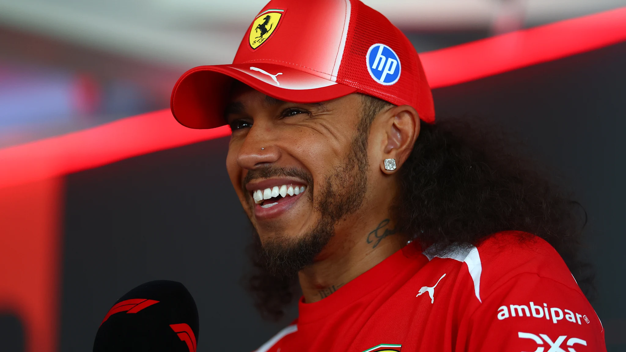Hamilton 'Never Say Never' on 2025 Ferrari Title Bid | 123Helmets